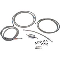 Dorman 819-812 Front Flexible Stainless Steel Braided Fuel Line for ...