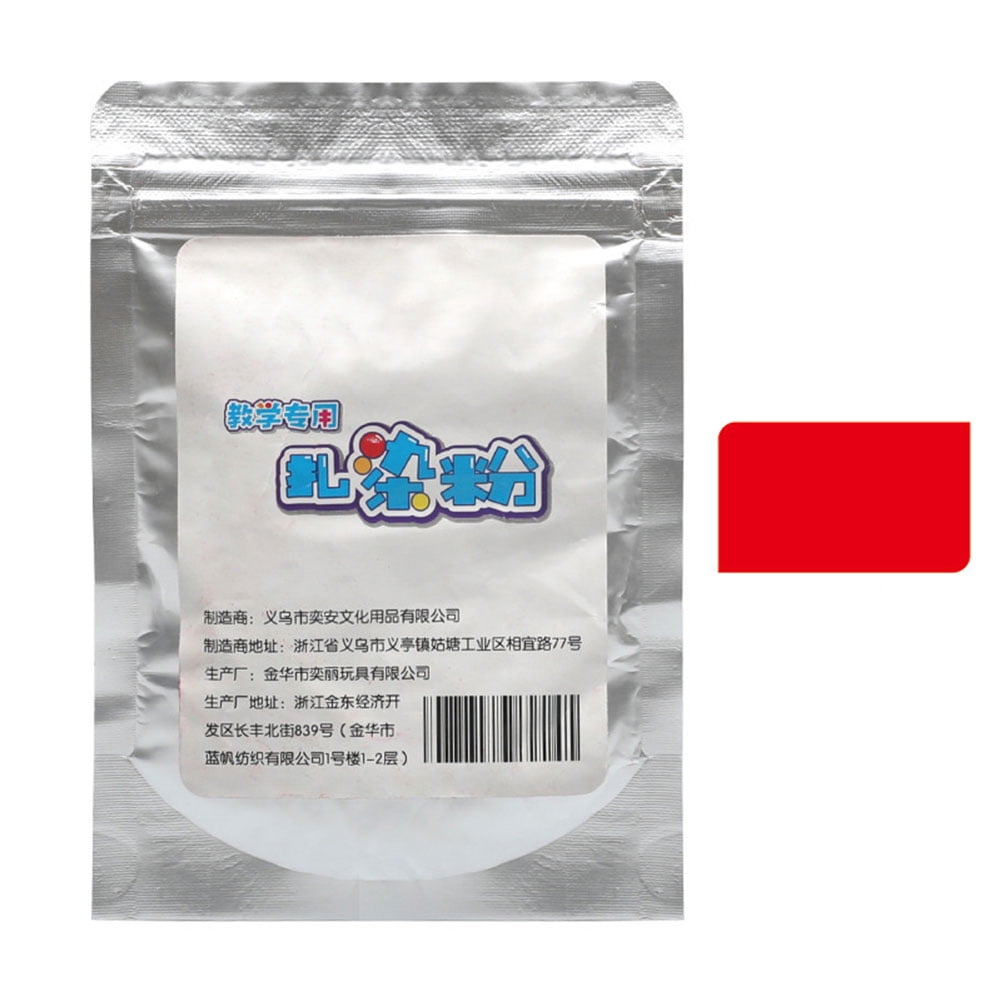 Farfi 25g Tie Dye Fabric Powder Pigment Paint Color Crafts DIY ...