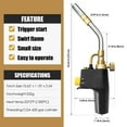 Propane Torch Head High Intensity Torch Head Trigger Start Gas Torch ...