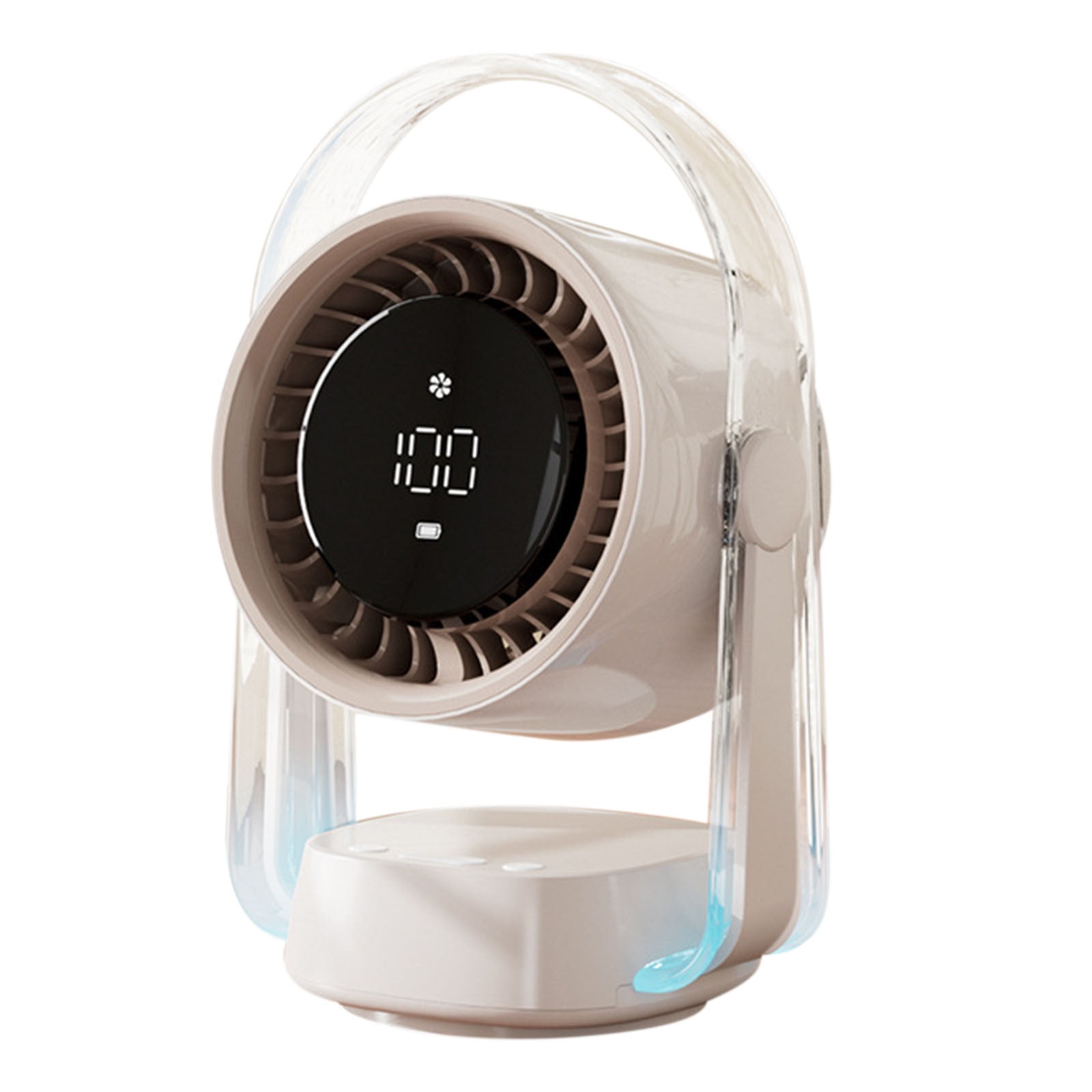 Boovnll Fan, Desktop Shaking Fan 100 Speed High-Speed Circulating Fan ...