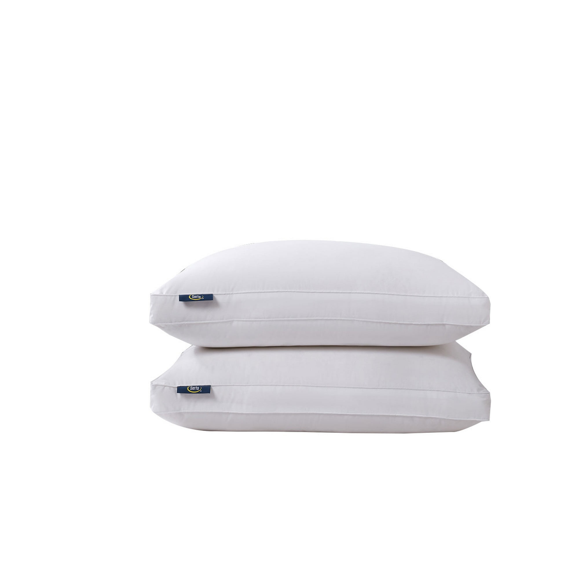Serta TENCEL™ Lyocell and Cotton Blend European Down Medium Firm Pillow ...