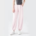 BADHUB Girl's Sweatpants Summer Lightweight Baggy Joggers Boys Joggers ...