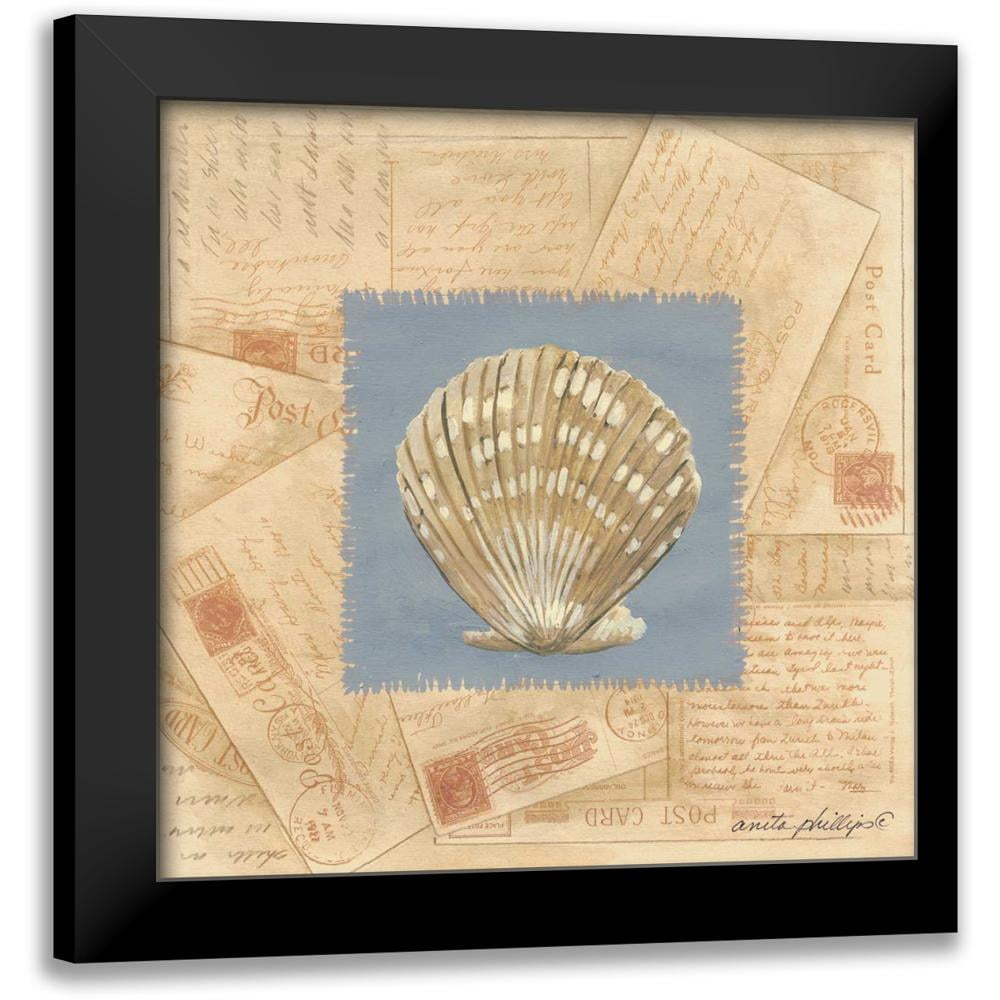 Phillips, Anita 15x15 Black Modern Framed Museum Art Print Titled - Fan ...