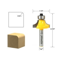 Yonico Double Roman Ogee Edging Router Bit - Small - 1/4" Shank ...