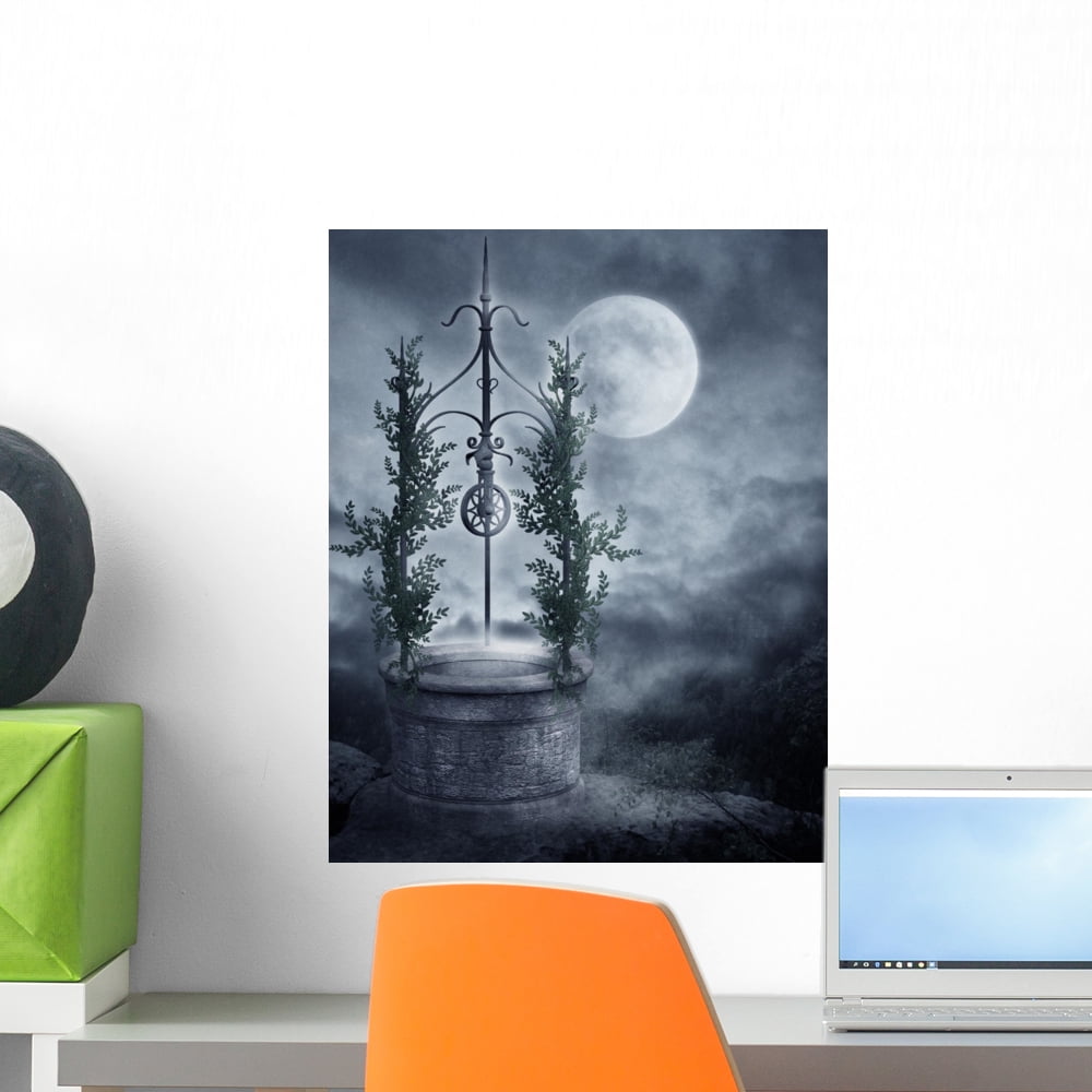 Gothic Scenery 19 Wall Mural by Wallmonkeys Peel and Stick Graphic (18 ...