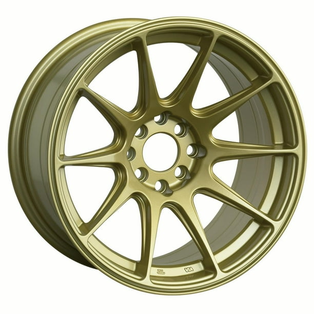 XXR 527 15x8 4x100/4x114.3 20et Gold Wheel - Walmart.com - Walmart.com
