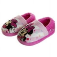 Disney Minnie Mouse "Happy Go Lucky" Girls Dual Sizes Slippers - Pink ...