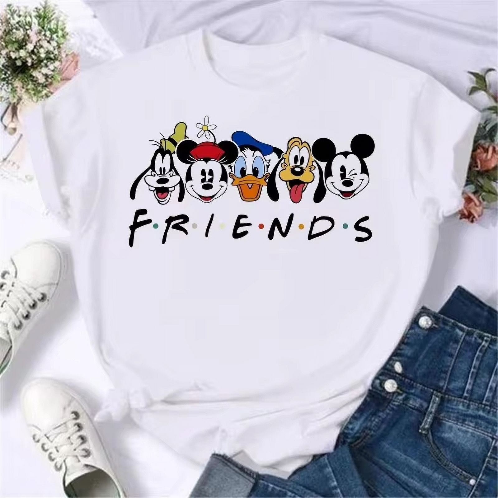 Click here for Unbranded Disney Family Holiday T-Shirt Kawaii Mic... prices