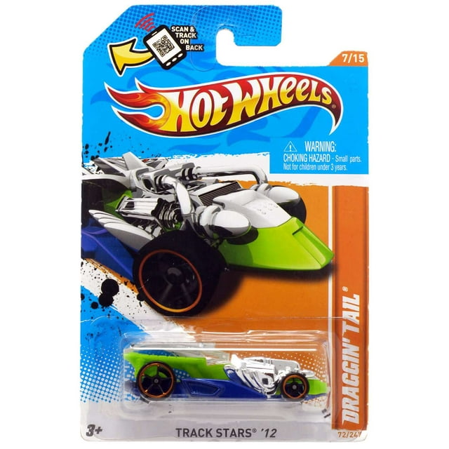 Hot Wheels Track Stars '12 Draggin' Tail Diecast Car - Walmart.com