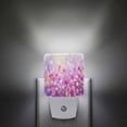 Abstract Plant Plug-in LED Night Lights PPurple Daisy Full Spring ...
