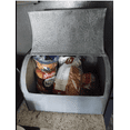 Rustic Metal Bread Box in Weathered Zinc Vintage Farmhouse Kitchen ...
