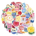 35pcs-70pcs Cute Kids Stickers Animal DIY Stickers Food Stationery ...