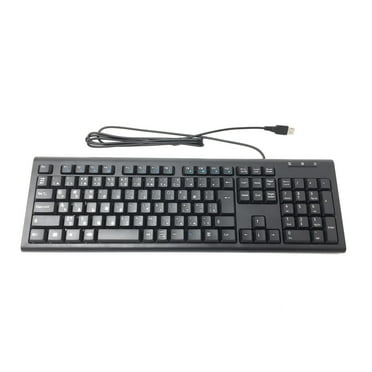 Arabic and English Bilingual Language Keyboard (Black Keys - White ...