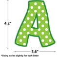 Teacher Created Resources Lime Polka Dots Funtastic Font 4-Inch Letters ...