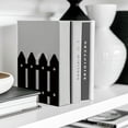 1Set Non-Skid Iron Bookend Display Stands Adjustable Desktop Heavy Duty ...