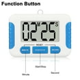 EEEkit 2pcs Digital Magnetic Kitchen Timers, Large Manual Count Up & Down with Loud Alarm, Big ...
