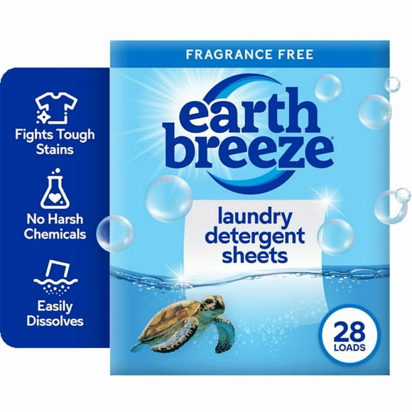 Earth Breeze Laundry Sheets in Laundry Detergent Sheets - Walmart.com