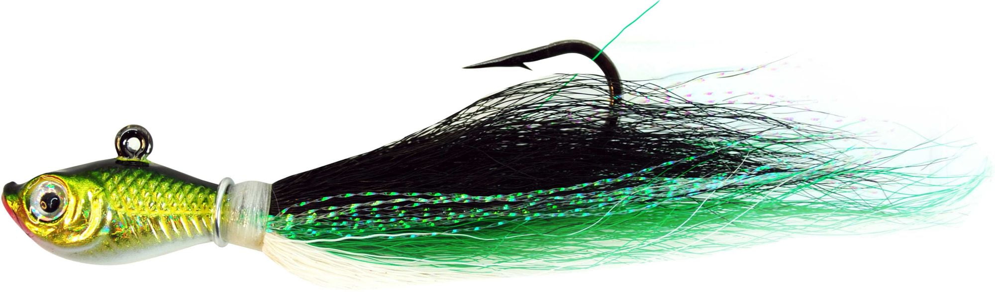 SPRO Prime Bucktail Saltwater Jigs Green Shad - Walmart.com - Walmart.com