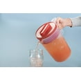 Rubbermaid Plastic Pitcher 1 Gal with Pouring Handle and Multi-Position ...