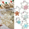 Ann Clark Snowflake Cookie Cutter Set, 5-Piece, Made in USA - Walmart.com