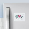 CafePress - 1980S Retro Golfer Peace Love Golf Magnets - Rectangle ...