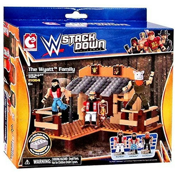 The Bridge Direct WWE Wrestling C3 Construction StackDown The Wyatt ...