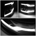 DNA Motoring For 07-14 Chevy Silverado Black Clear Dual LED DRL ...