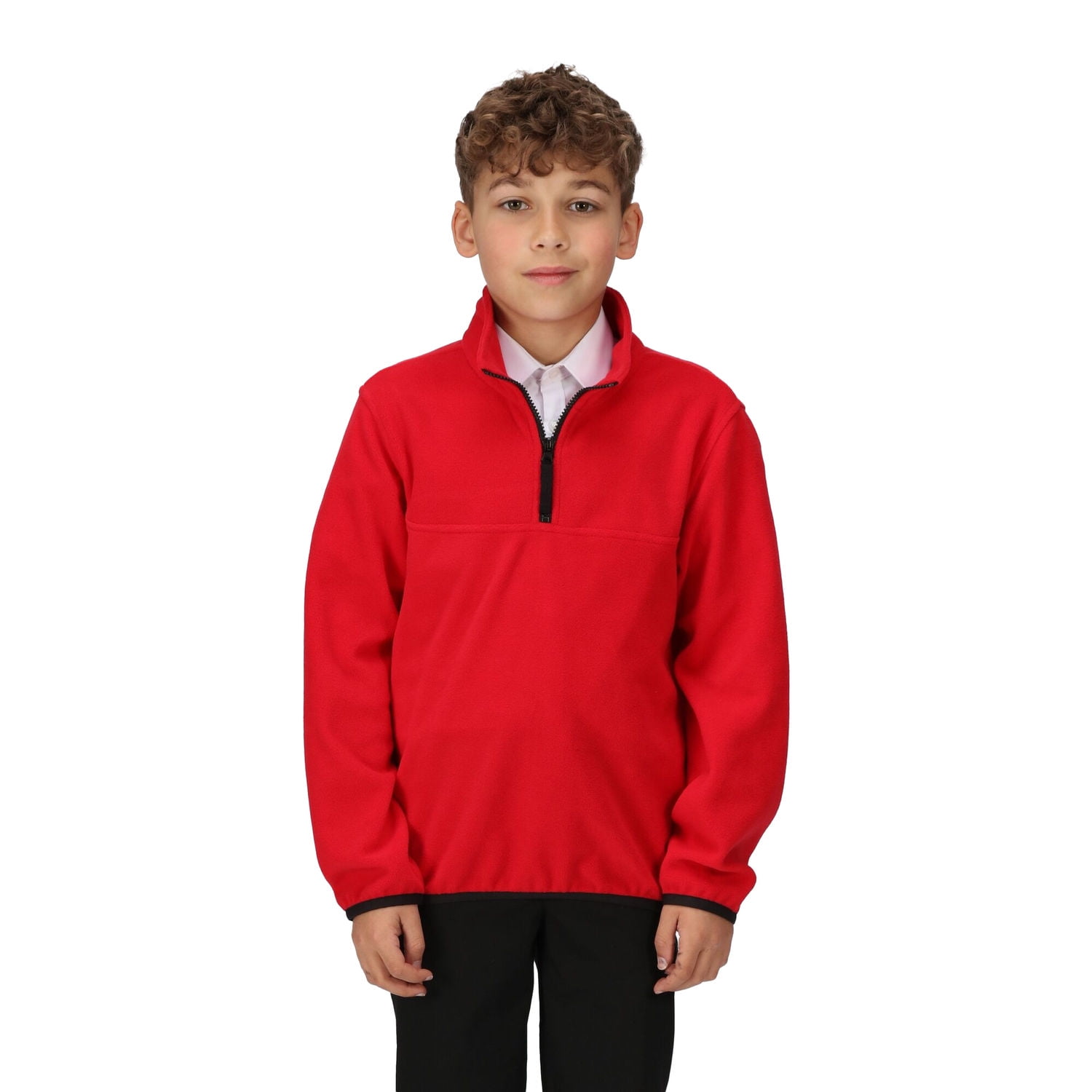 Click here for Regatta Professional Boys/Girls Microfleece Half Z... prices