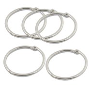 6 Pcs Loose Leaf Binder Rings 2 Inches, Metal Home Office Book Rings ...