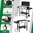Ktaxon 2 Burner Propane Griddle Flat Top Gas Grill 150000 BTU 2 IN 1 ...
