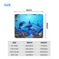 Dolphins Rainbow Dolphin Mouse Pad Non-Slip Rubber Gaming Mousepad ...