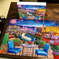1000Pcs Jigsaw puzzles Family Fun Adult Puzzle Big size Decor wall ...