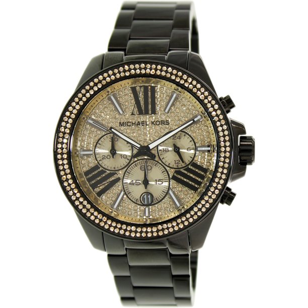 Michael Kors - Michael Kors Women's Wren Chronograph Glitz Watch MK5961 ...