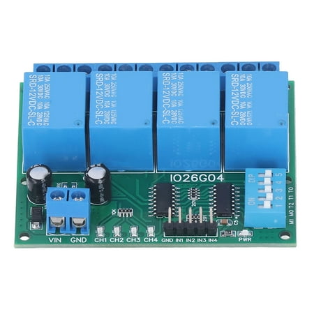 LAFGUR Relay Module,4 Channel Relay Board,Relay Module 4 Channel ...