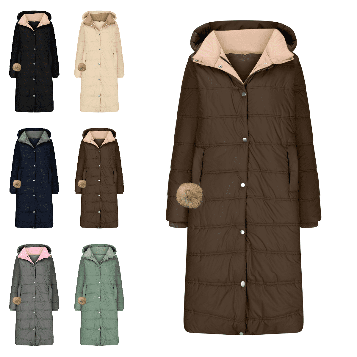 Click here for Lovzfmll Winter Jackets For Women Fashion Woman Le... prices