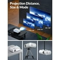 Mini Projector with WiFi and Bluetooth - Built-in Apps, Smart Portable ...
