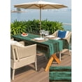 60x102 Rectangle Tablecloth, Retro Wood Grain Outdoor Tablecloth with ...