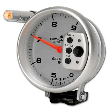 Auto Meter 6854 5 in. Ultra-Lite Pro-Comp II Monster Tachometer - 9000 ...