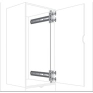 Durham 307-95 Gray Cold Rolled Steel Easy Glide Slide Rack for 4 Small ...