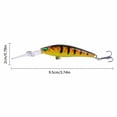 Bisitoy 2Pcs Soft Plastic Fishing Lures Swimbait Paddle Tail Hook for ...