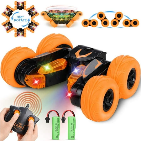 babydream1 RC Car 360 Degree for Flips Racing Car with LED Stunt Car ...