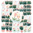 35pcs-50pcs Cute Stickers Stationery Stickers Floral Kids Stickers ...