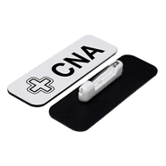 First Time Attendee 1 x 3" Name Tag/Badge, Silver, (3 Pack) - Walmart.com