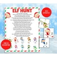 Difficult Christmas Treasure Hunt, Indoor Christmas Scavenger Hunt, 20 ...