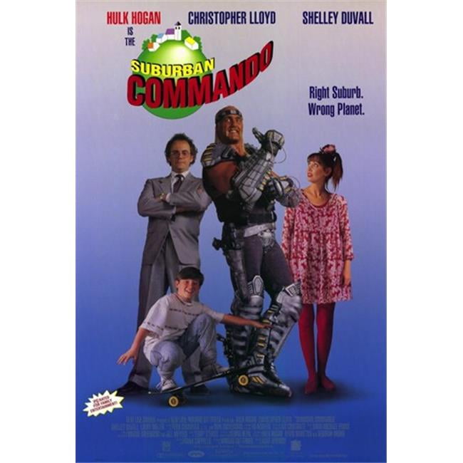 Posterazzi MOV210634 Suburban Commando Movie Poster - 11 x 17 in ...