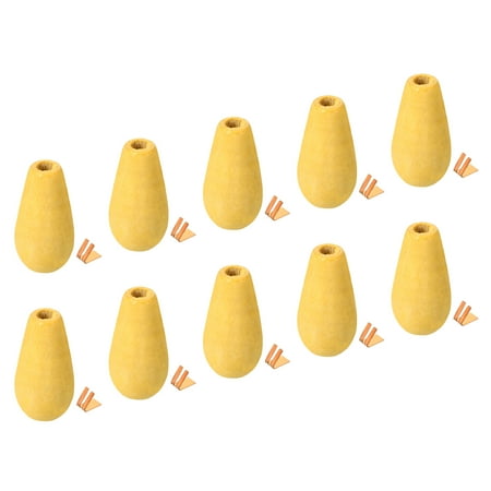 Uxcell Pull Cord End, Blind Cord Wooden Bead, Lamp Zipper Pull Ends ...