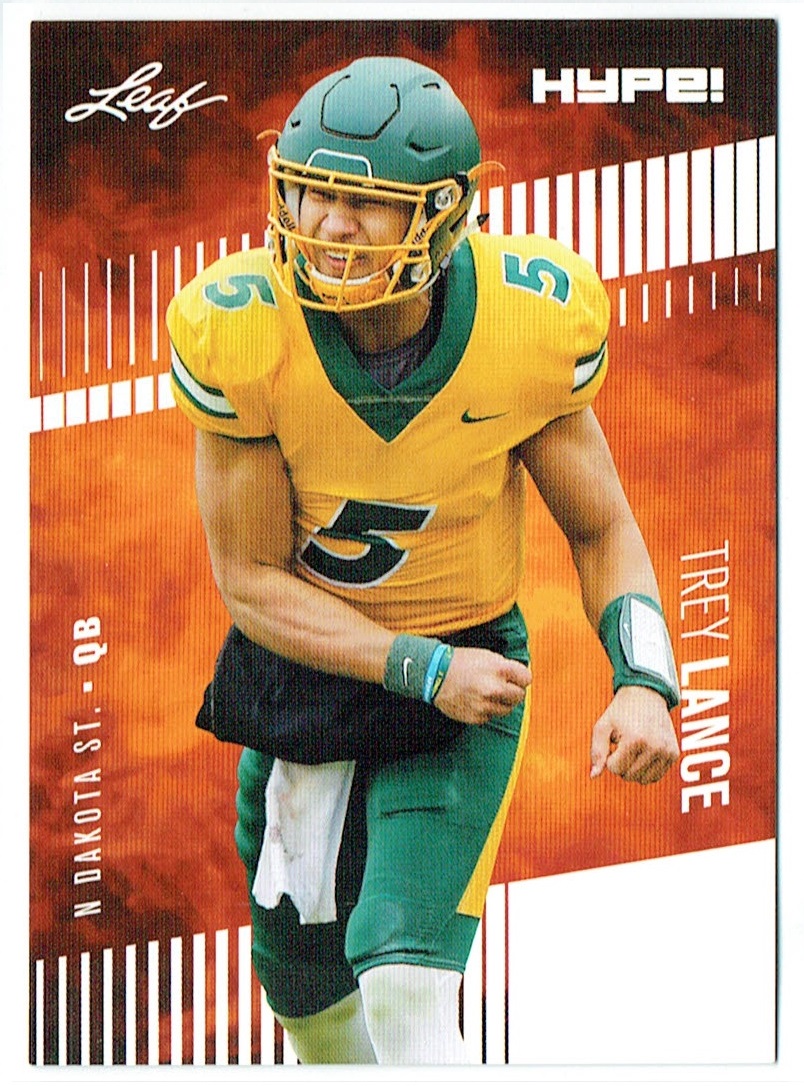 Art & Collectibles 2021 Trey Lance Star Custom Rookie Two Card Lot ...