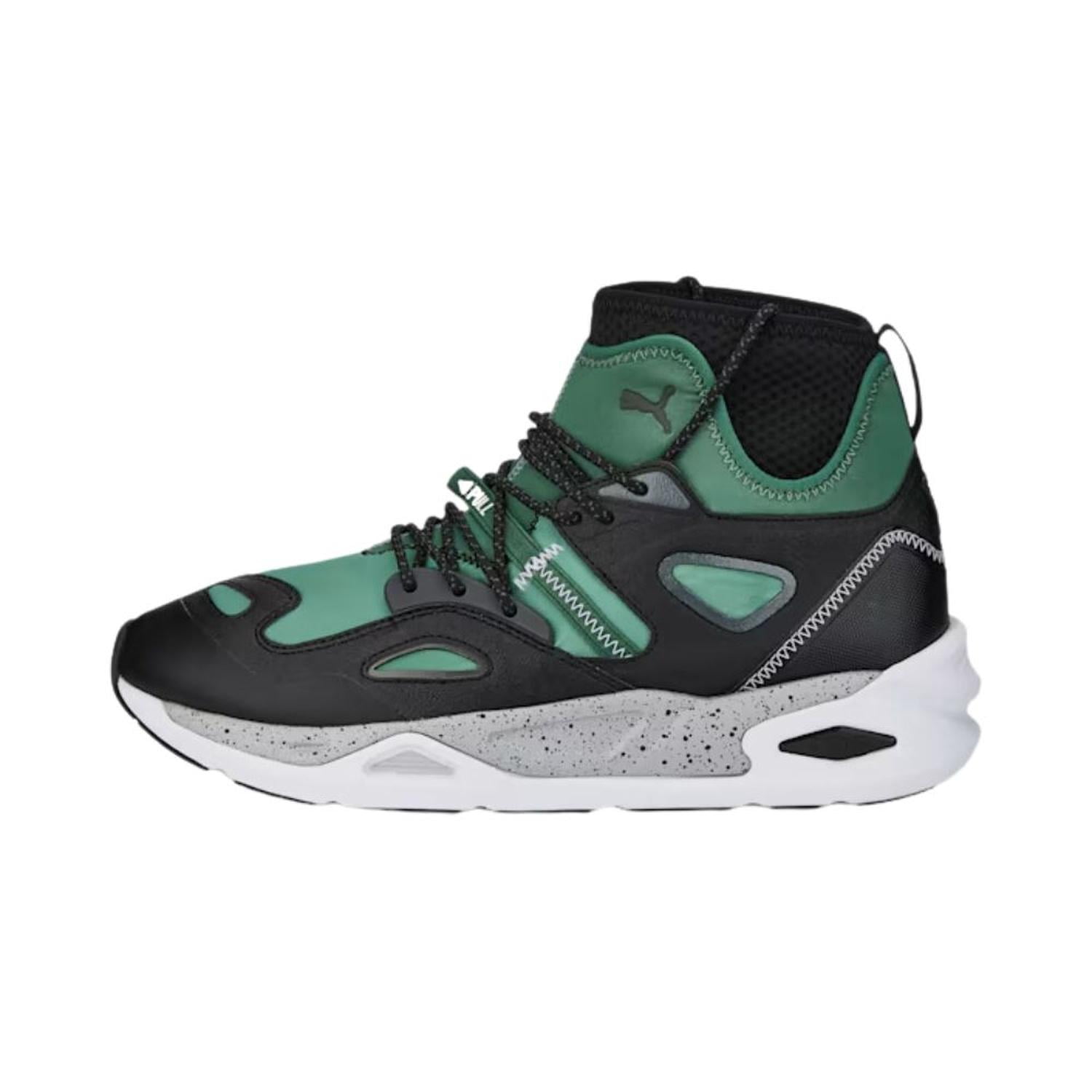 Tenis Puma TRC Blaze Mid Hombre verde 25 | Bodega Aurrera en línea