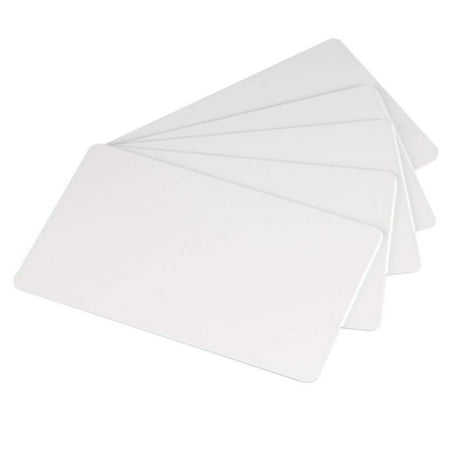 ID Zone Premium White Blank Plastic CR80 30 Mil PVC Cards for ID Badge ...