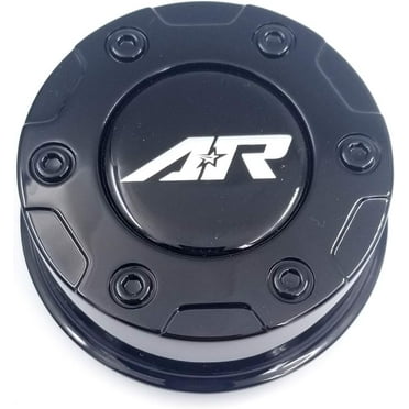 American Racing Center Cap Satin Black Finish 1327000SB 3.27" OD 5 Lug ...
